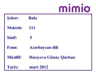 Sait və samit səslər | PPT