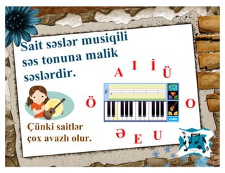 Sait və samit səslər | PPT