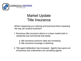 MN Title Insurance A to Z | PPT