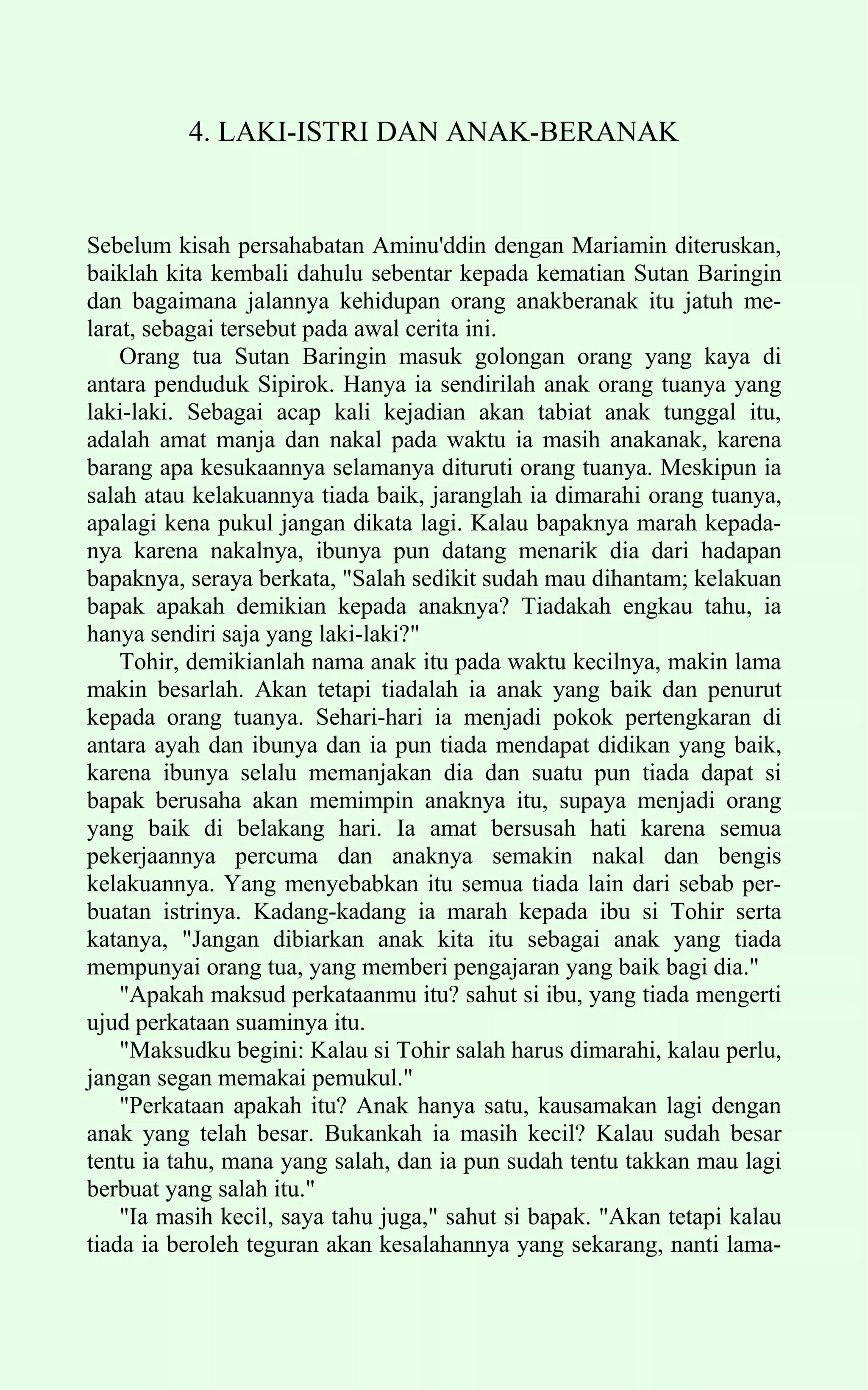 AZAB DAN SENGSARA -- MERARI SIREGAR | PDF