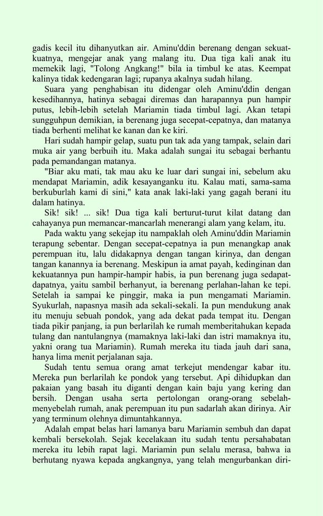 AZAB DAN SENGSARA -- MERARI SIREGAR | PDF