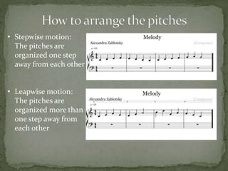 Melodic Writing | PPTX | Classical Music | Music