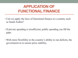 Functional Finance for Fixed Exchange Rate Economies | PPTX | Interest ...