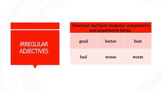 Azar 9 3 comparative and superlative adverbs and adjectives | PPTX