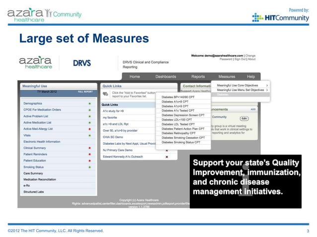 Ten Ways to Use Azara DRVS | PPTX | Medical Health