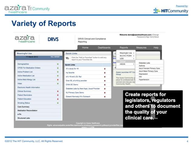 Ten Ways to Use Azara DRVS | PPTX | Medical Health