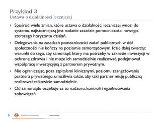 Zasada Pomocniczości w ochronie zdrowia | PDF