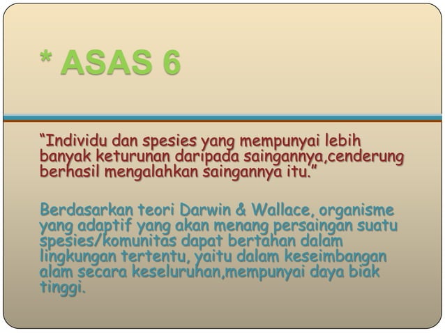 Azas azas pengetahuan lingkungan | PPTX