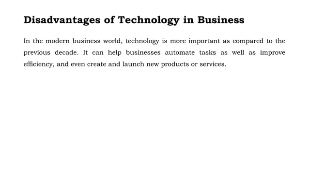 Advantage and disadvantage of Data analysis | PPTX