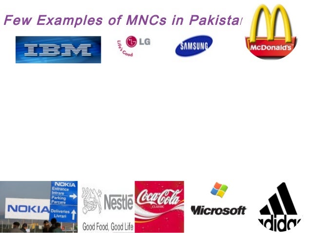 Multinational corporations MNCs
