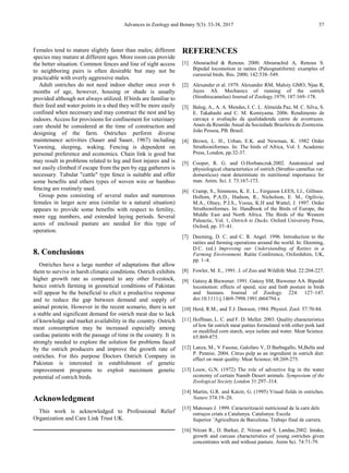 Ostrich production in Pakistan | PDF