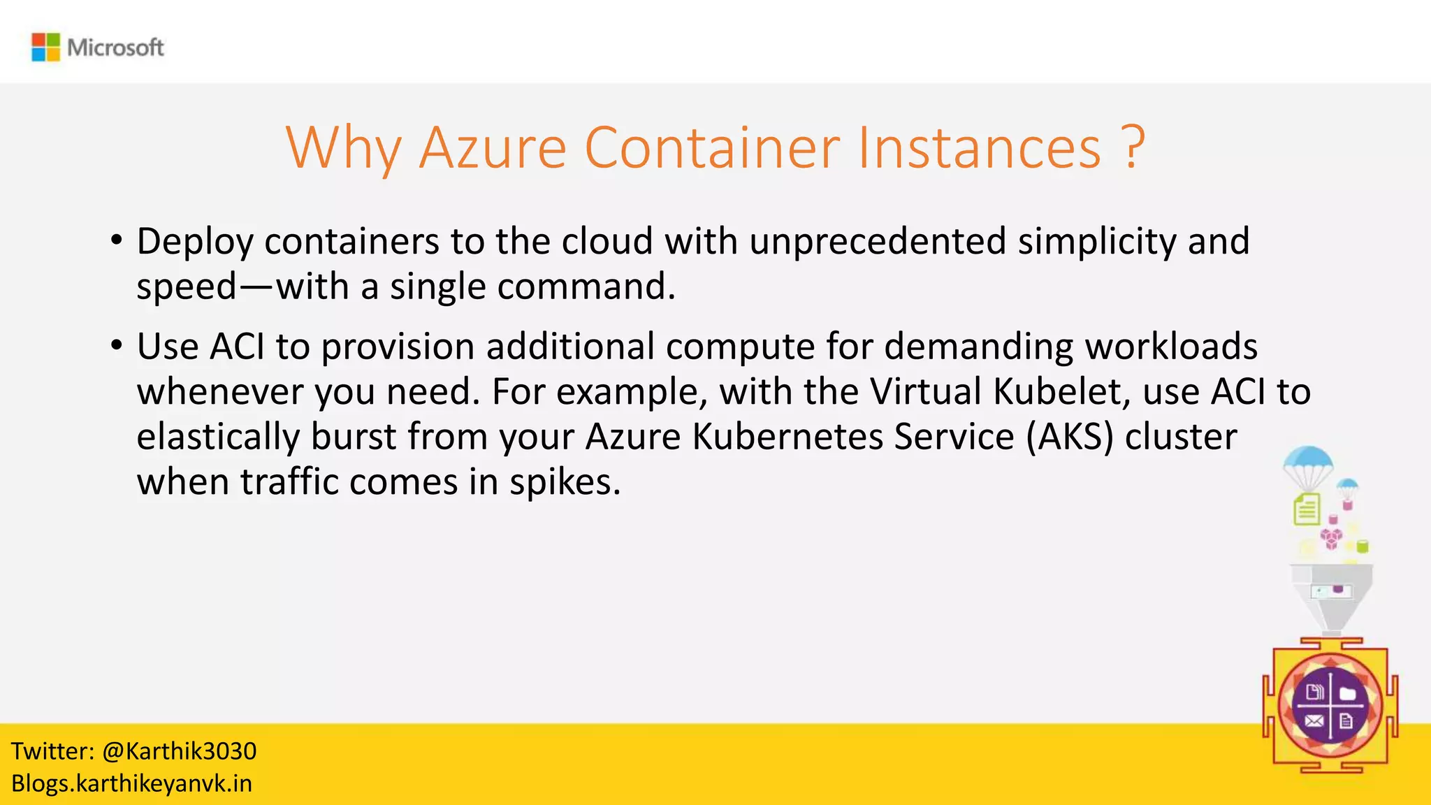 Azure container instances | PPTX