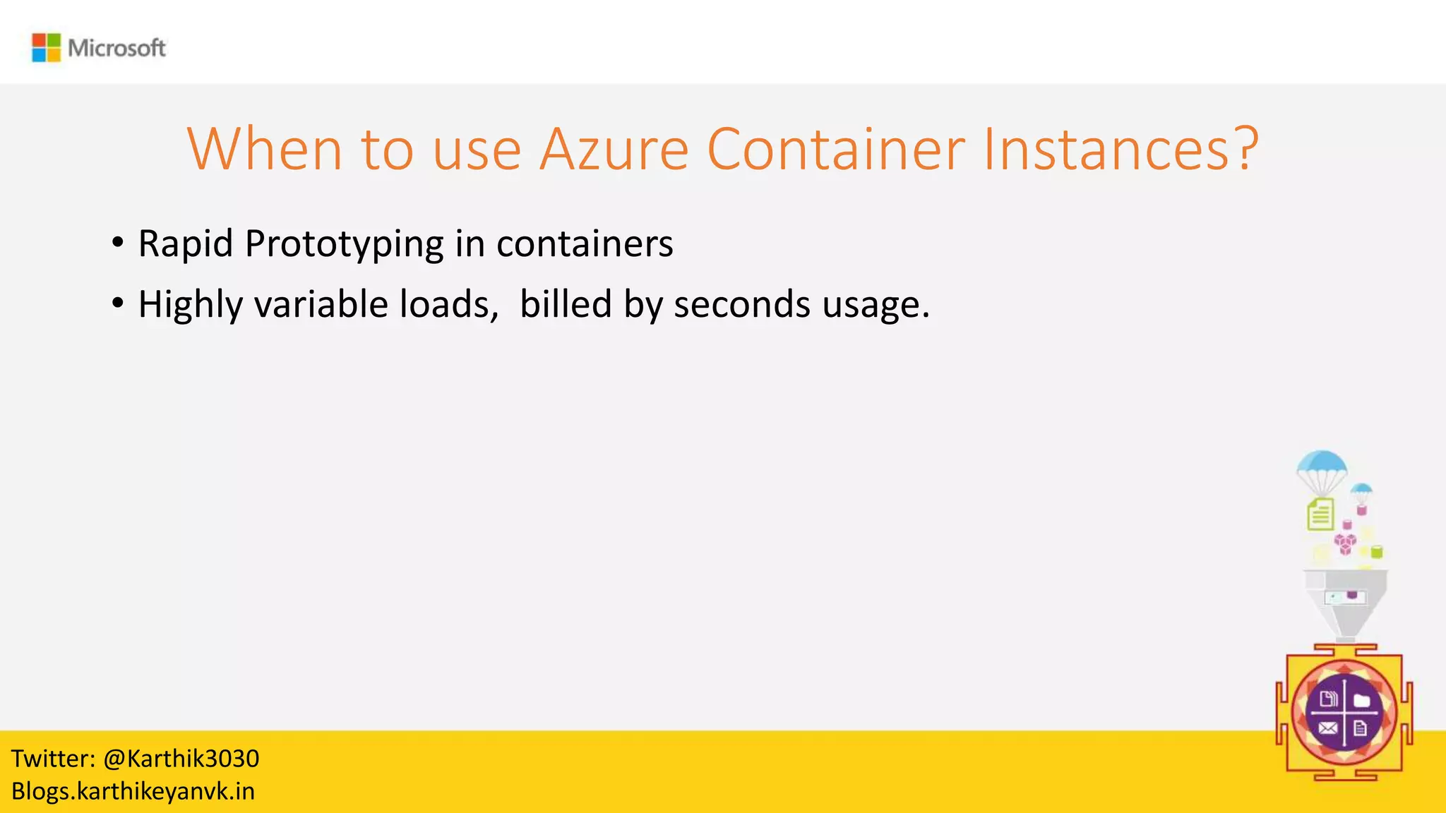 Azure container instances | PPTX