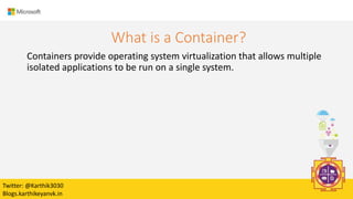 Azure container instances | PPTX