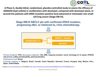 Nuove Molecole - AZD6244 | PPT