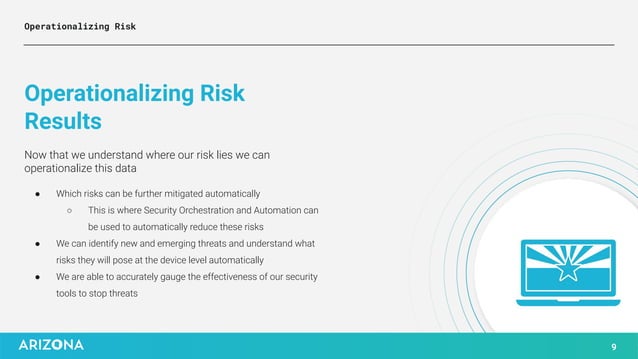Using a risk based approach to provide cost-effective security | PPT