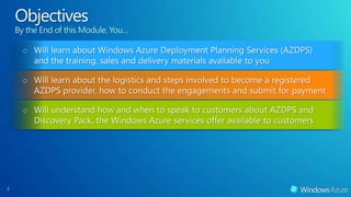 Azdps and dp training video final | PPT