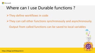 Azure Durable Functions | PPTX