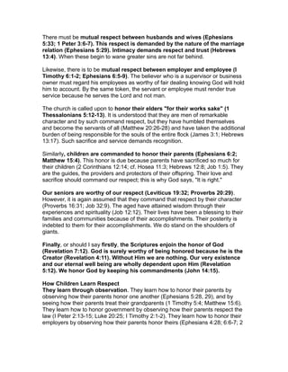 6 pillars of_character_teen_bible_class_respect | PDF