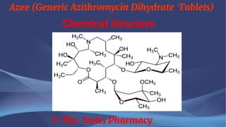 Azee (Generic Azithromycin Dihydrate Tablets) | PDF