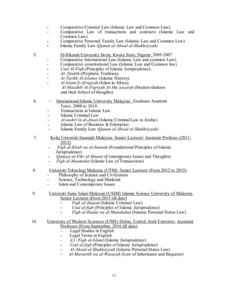 Yusuf Abdul Azeez, LL.A, LL.B, M.A, FCBAN, FIIMUM, FIUMSQ, FCGSIG, Ph.D ...