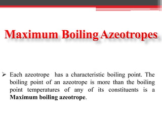Azeotrope | PPTX