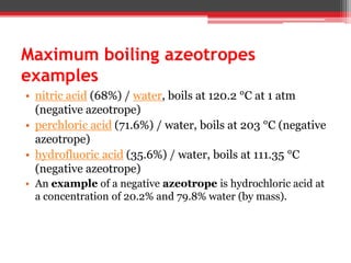 Azeotrope | PPTX