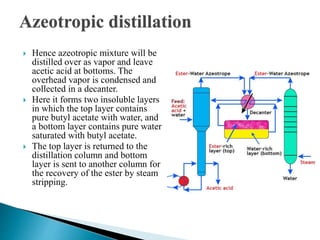Azeotropic and steam distillation | PPTX