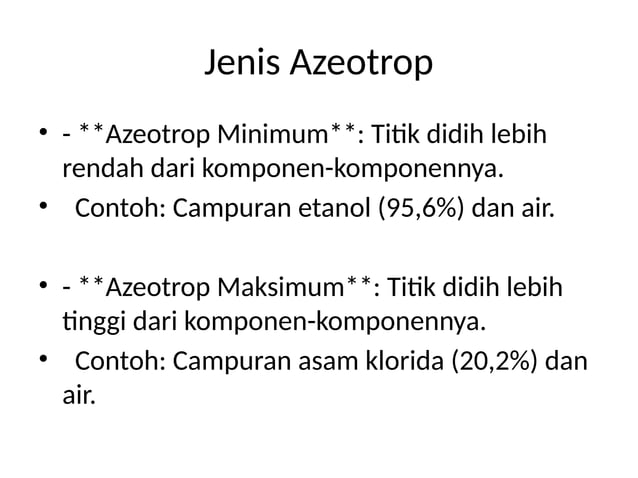 Azeotrop_Presentation. pptx | PPT