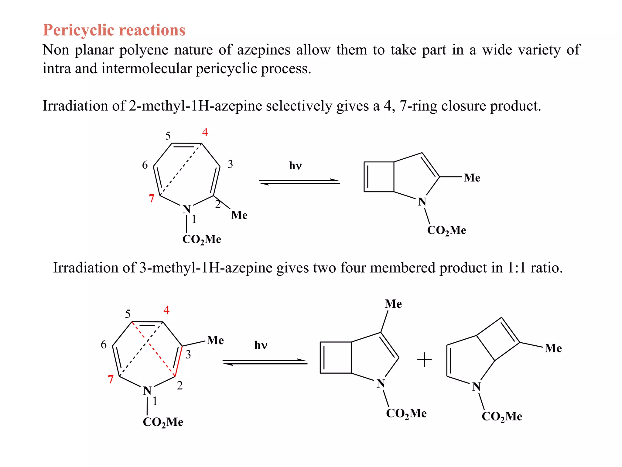 Synthesis and reactions of Seven membered heterocycle-Azepines | PPTX