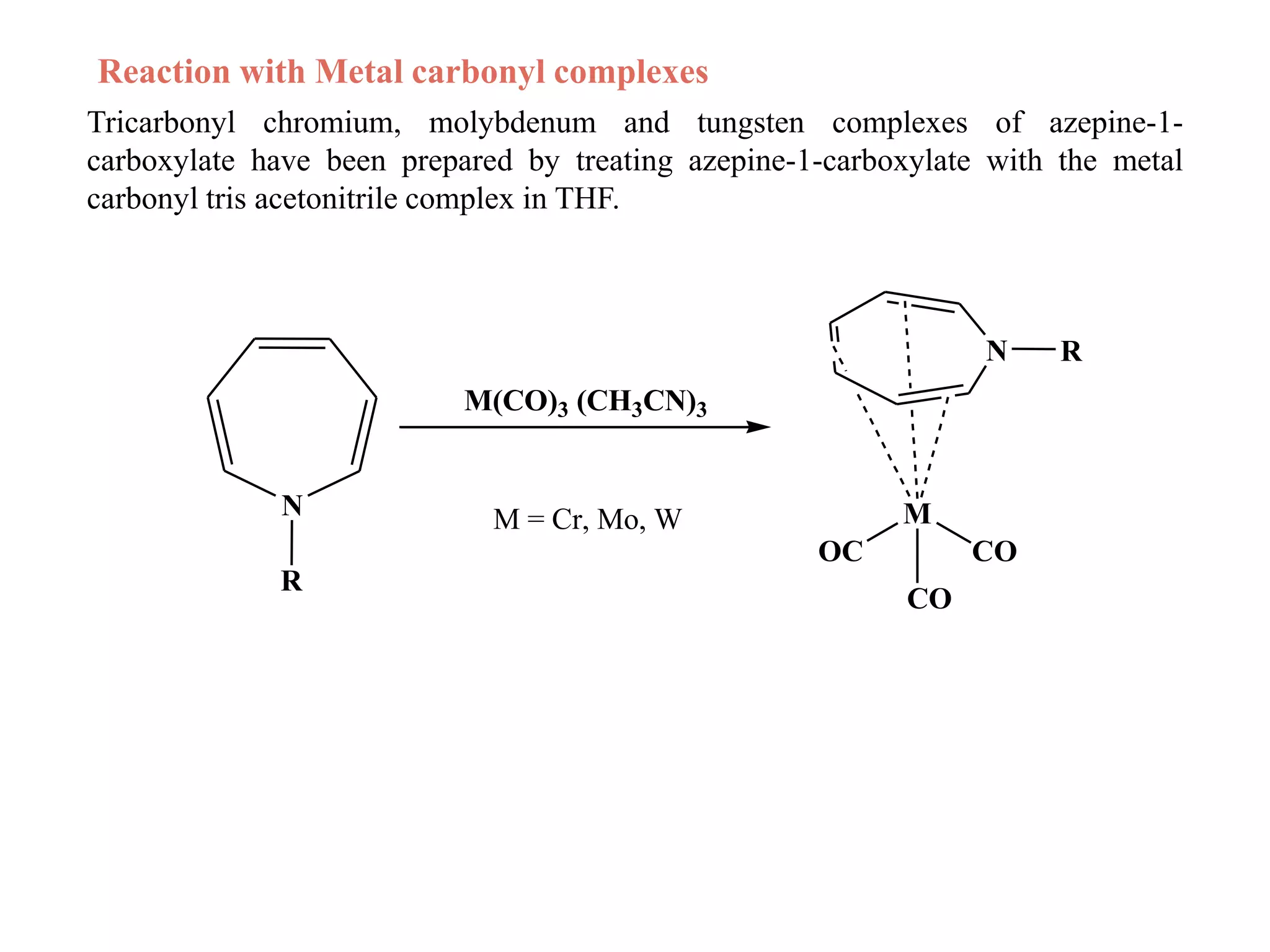 Synthesis and reactions of Seven membered heterocycle-Azepines | PPTX
