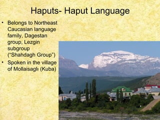 Azerbaijani as one of the altaic languages | PPT