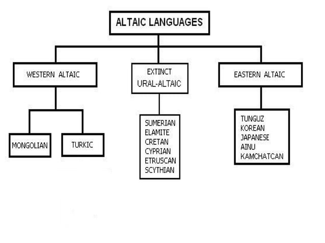 Azerbaijani as one of the altaic languages | PPT