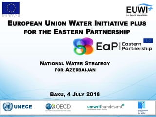 National Water Strategy for Azerbaijan | PPTX