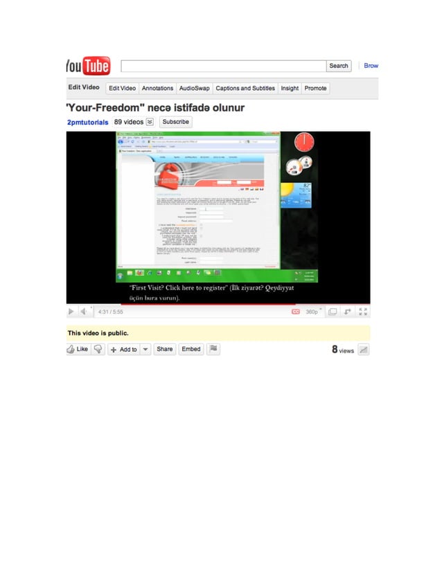 Azeri You Freedom Tutorial | PDF