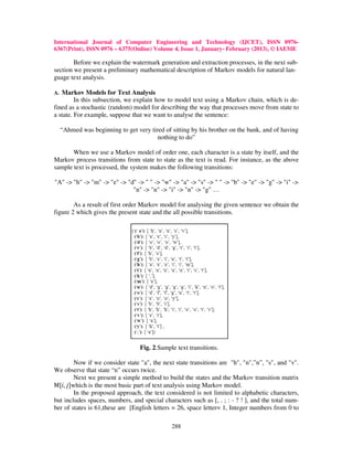 A zero text watermarking algorithm based on the probabilistic patterns | PDF | Desktop ...