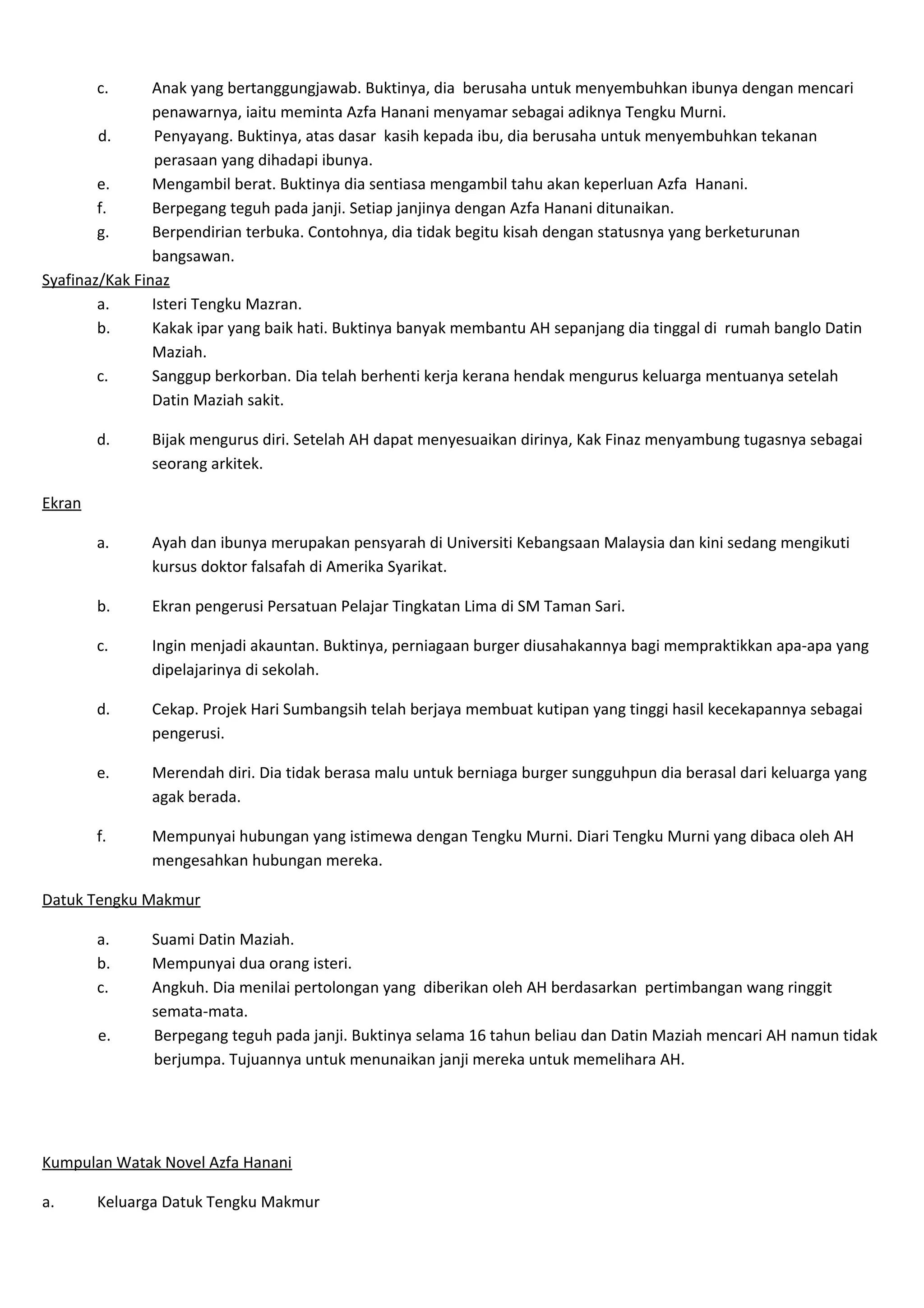 Azfa hanani-nota-lengkap (1) | DOC