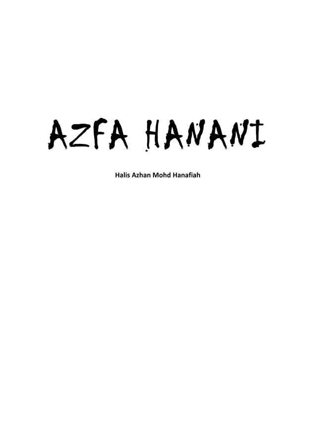 Azfa hanani-nota-lengkap (1) | DOC