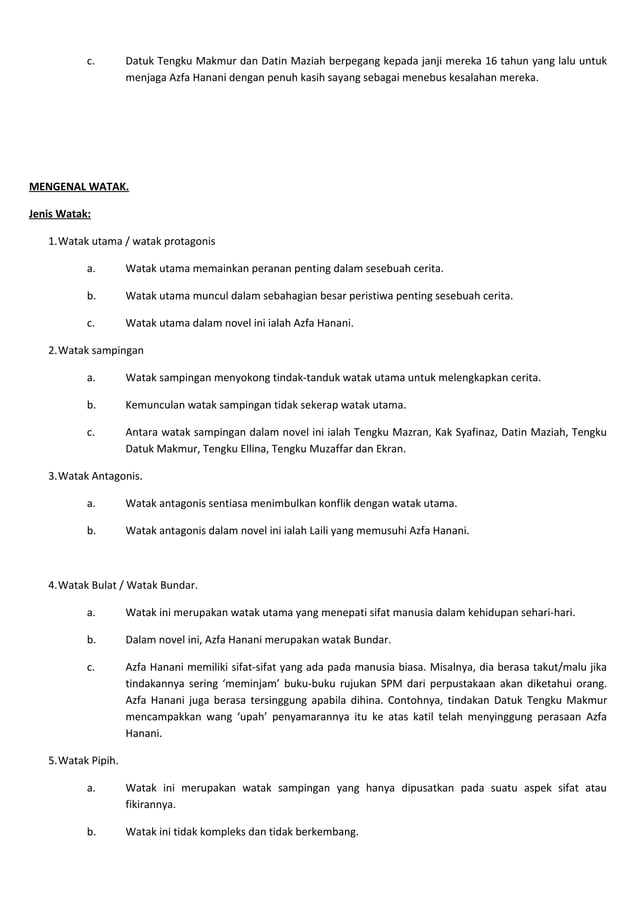 Azfa hanani-nota-lengkap (1) | DOC