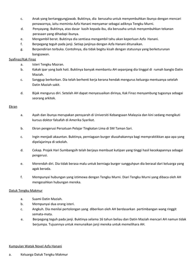 Azfa hanani-nota-lengkap (1) | DOC