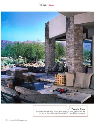 Arizona Foothills Magazine - Gleim Residence - Ben Scheier, Principal ...