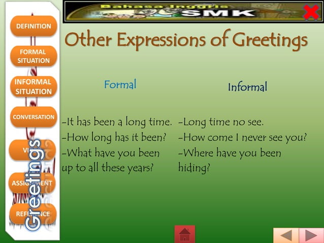 Greeting and Introduction | PPTX