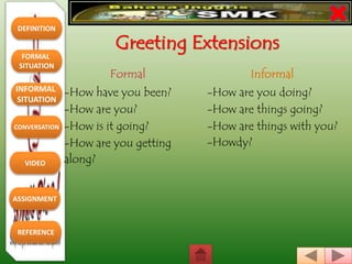 Greeting and Introduction | PPTX