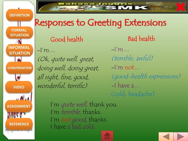 Greeting and Introduction | PPTX