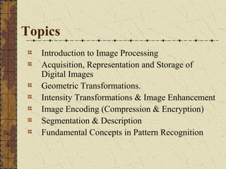Digital Image Processing | PPT