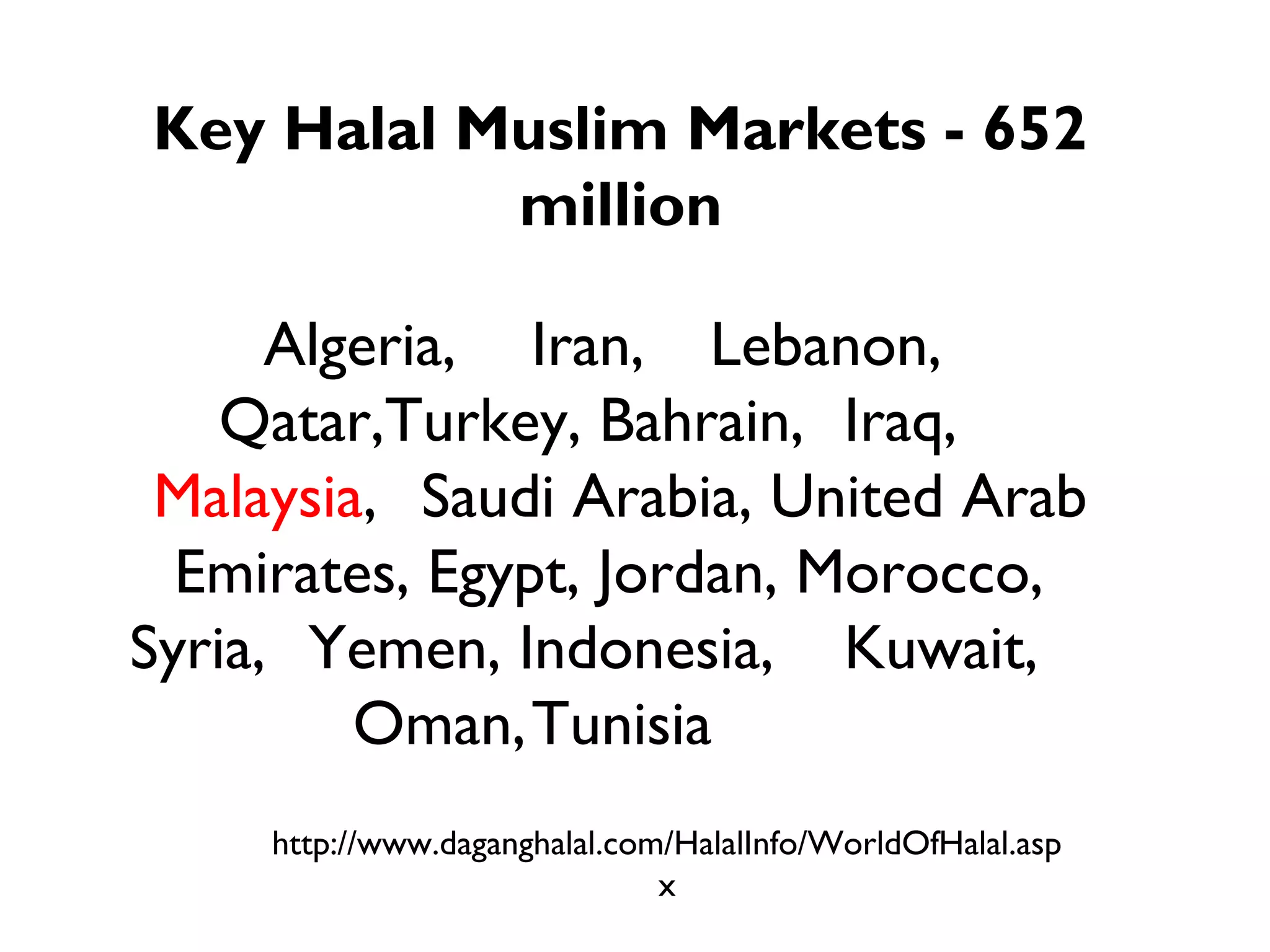Keynote address Halal Food Production and Authentication | PPT