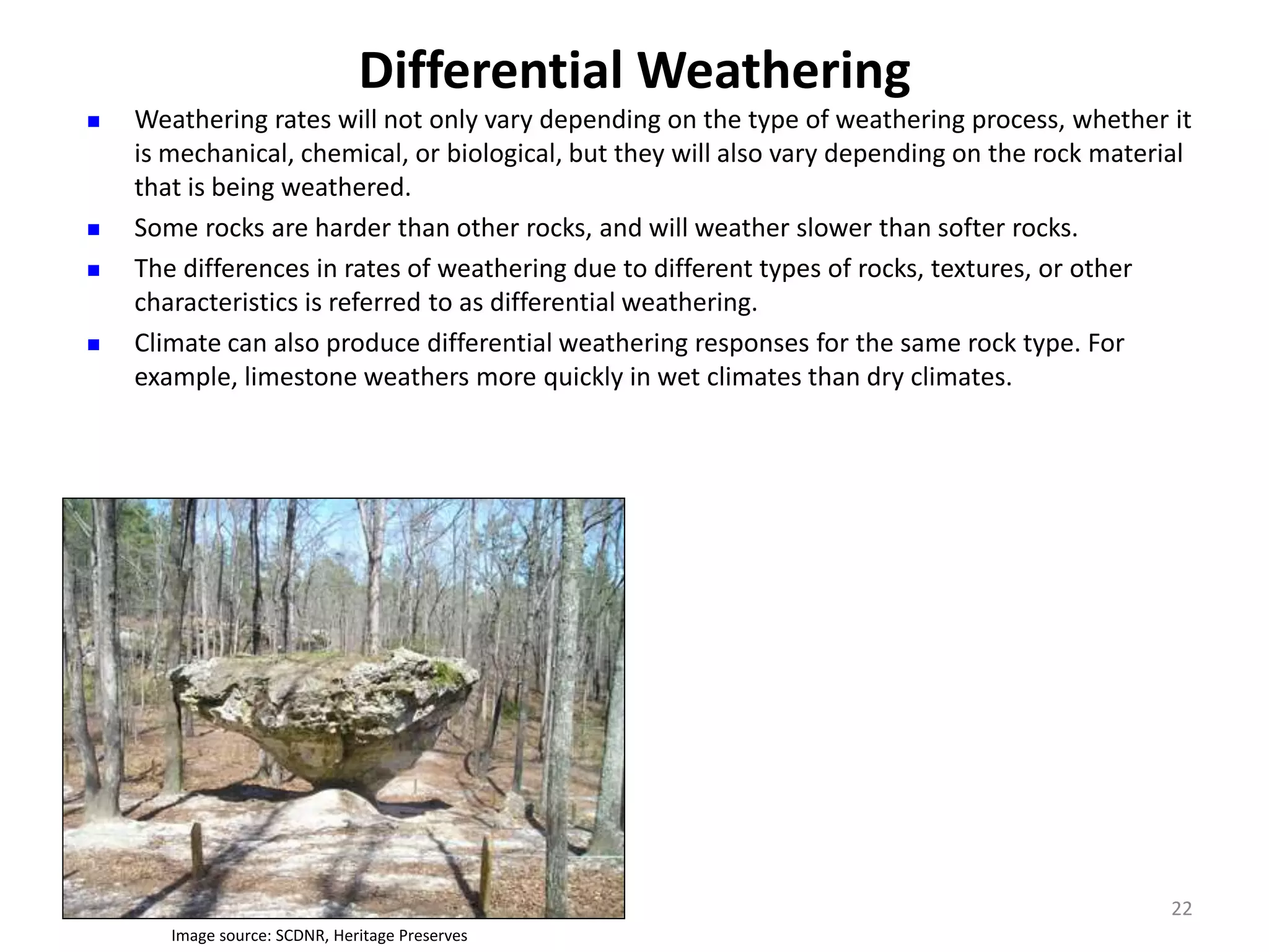 Weathering & it's types | PPTX