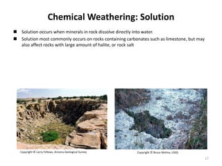 Weathering & it's types | PPTX