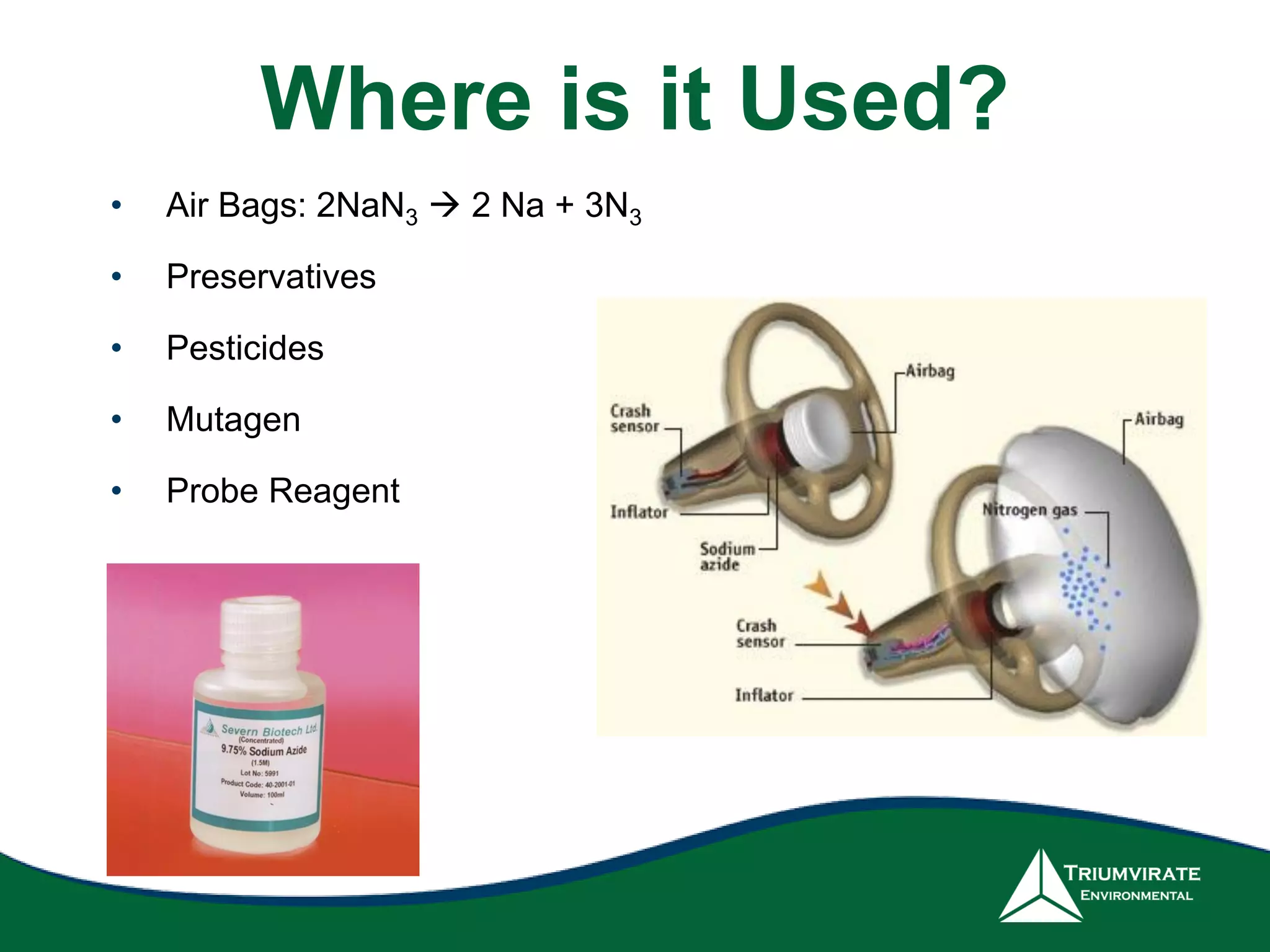 The (Hidden) Dangers of Sodium Azide | PDF