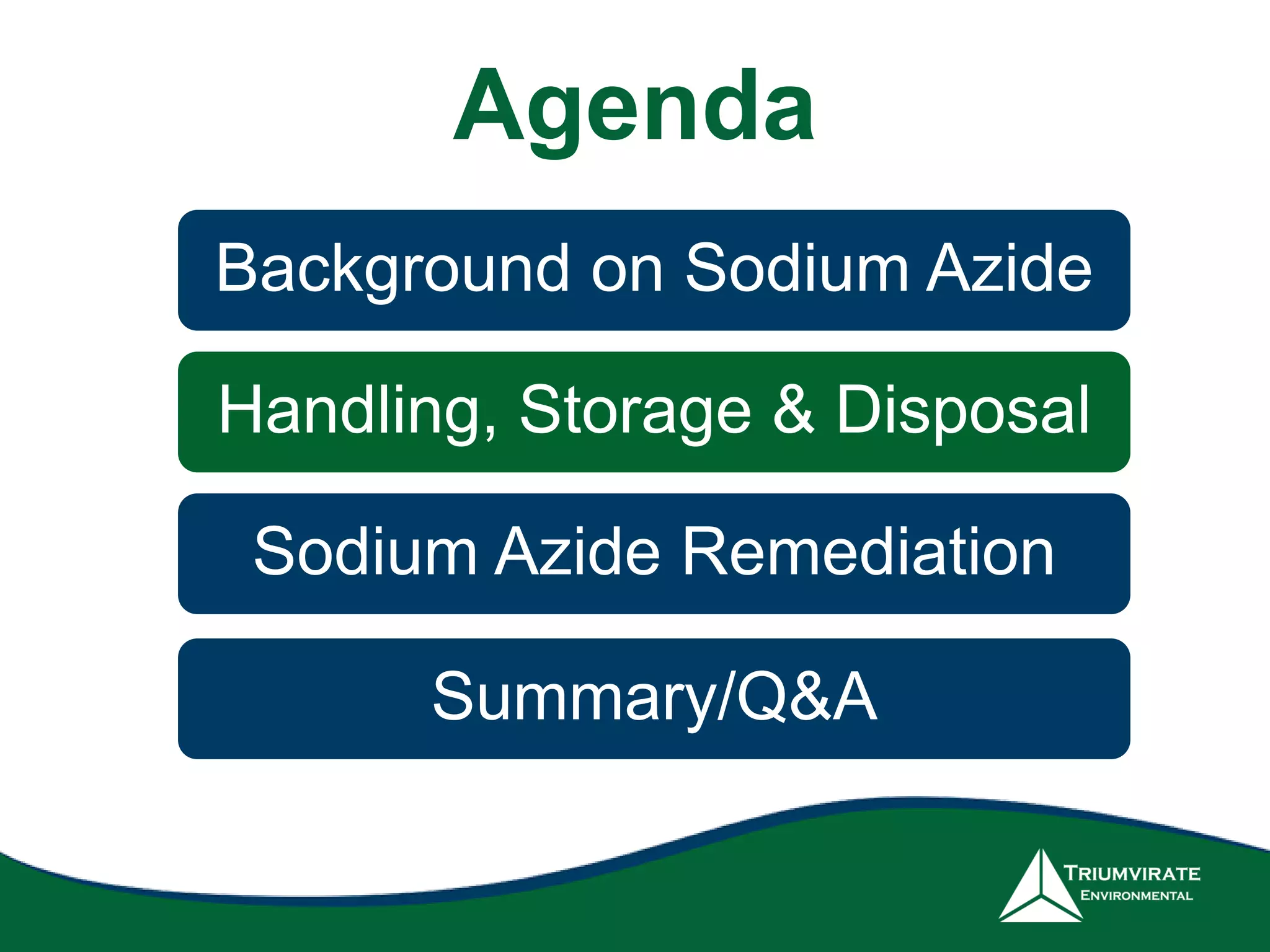 The (Hidden) Dangers of Sodium Azide | PDF